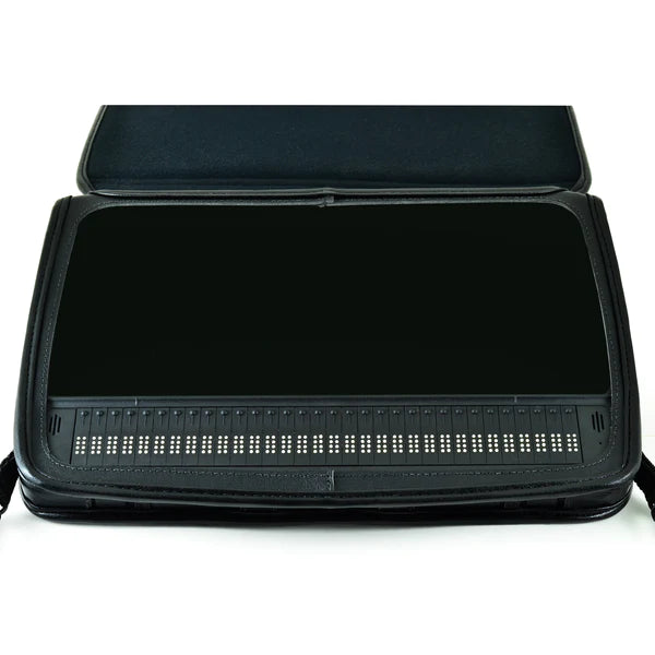 HumanWare BrailleNote Touch Fitted Leather Case with straps – Sterling ...