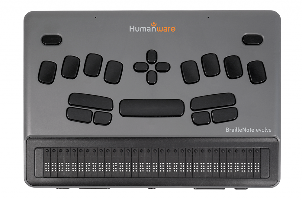 Humanware BrailleNote Evolve – Sterling Adaptives