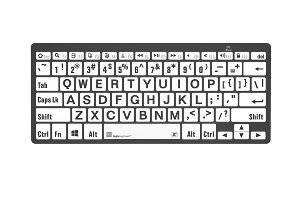 LogicKeyboard Large Print Bluetooth Mini Keyboard - Windows – Sterling ...