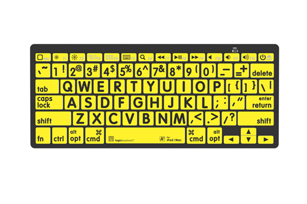 LogicKeyboard Large Print Bluetooth Mini Keyboard - Mac – Sterling ...
