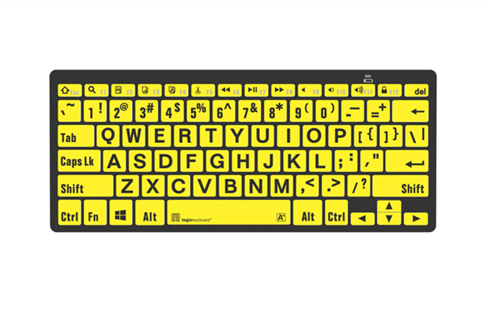 LogicKeyboard Large Print Bluetooth Mini Keyboard - Windows – Sterling ...