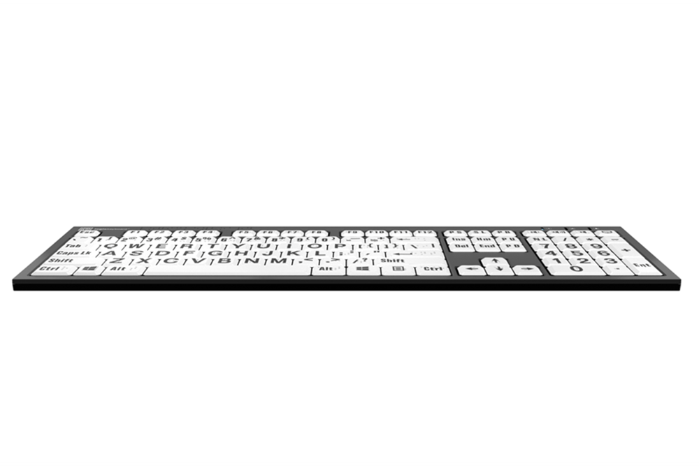 LogicKeyboard Braille & Large Print PC Nero Keyboard – Sterling Adaptives